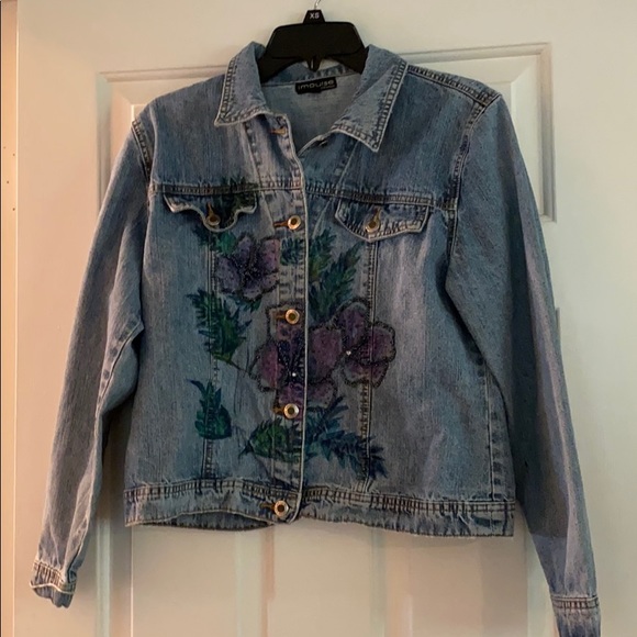 Impulse California | Jackets & Coats | Fabulous M Handpainted Jeans ...